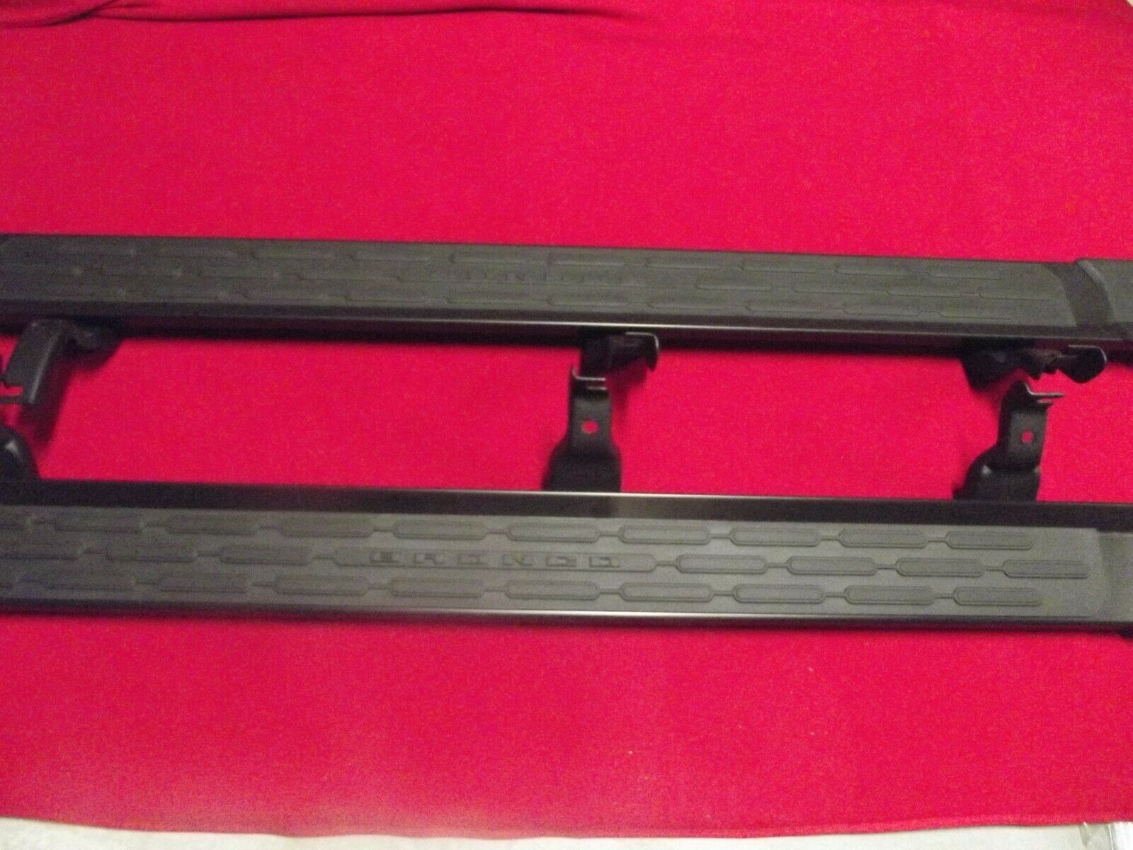 2021 2022 FORD BRONCO 4DR TUBE STEP BARS M2DZ16450BB OEM Black Running ...